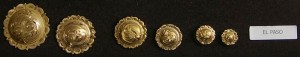Brass, Bronze and Stainless Conchos and Buckles